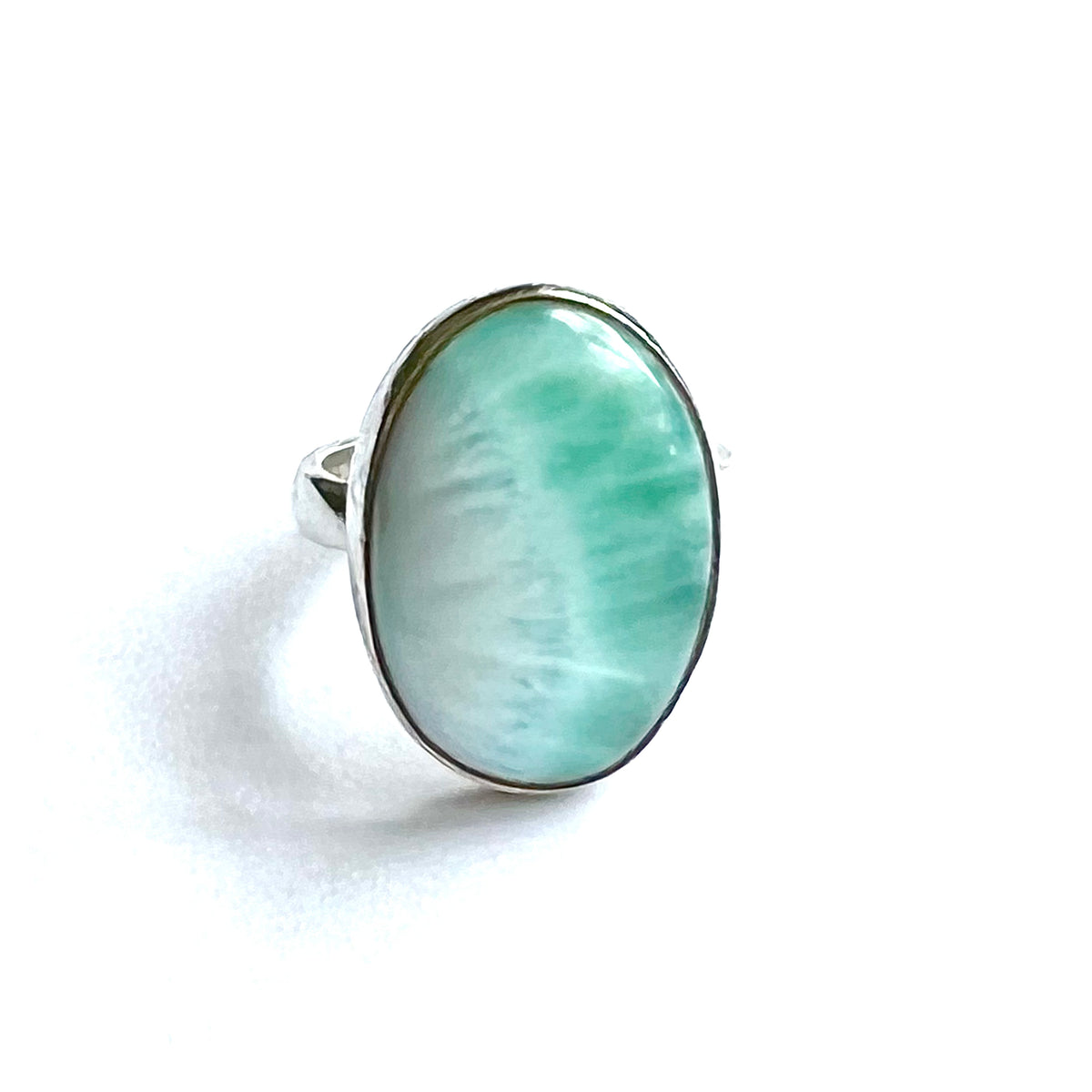 Larimar Ocean Stone Ring – Floridian Ocean Jewelry